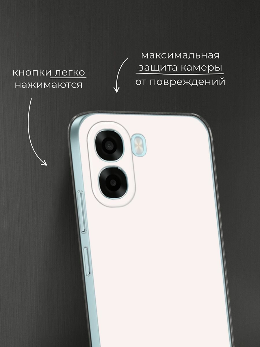 Силиконовый чехол на Oppo A6x / Оппо A6x с принтом Number one girl 2 — фото 1