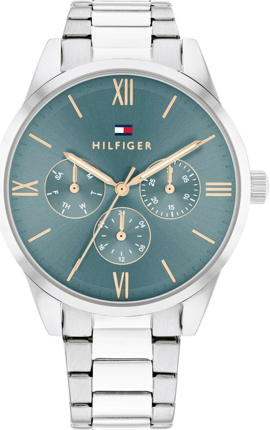 Наручные часы TOMMY HILFIGER, серебряный — фото 1