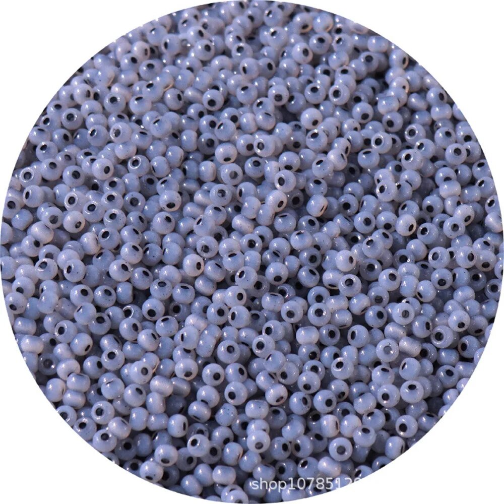 Бусины стеклянные кошачий глаз 4 мм, Dark gray36, 130 шт.