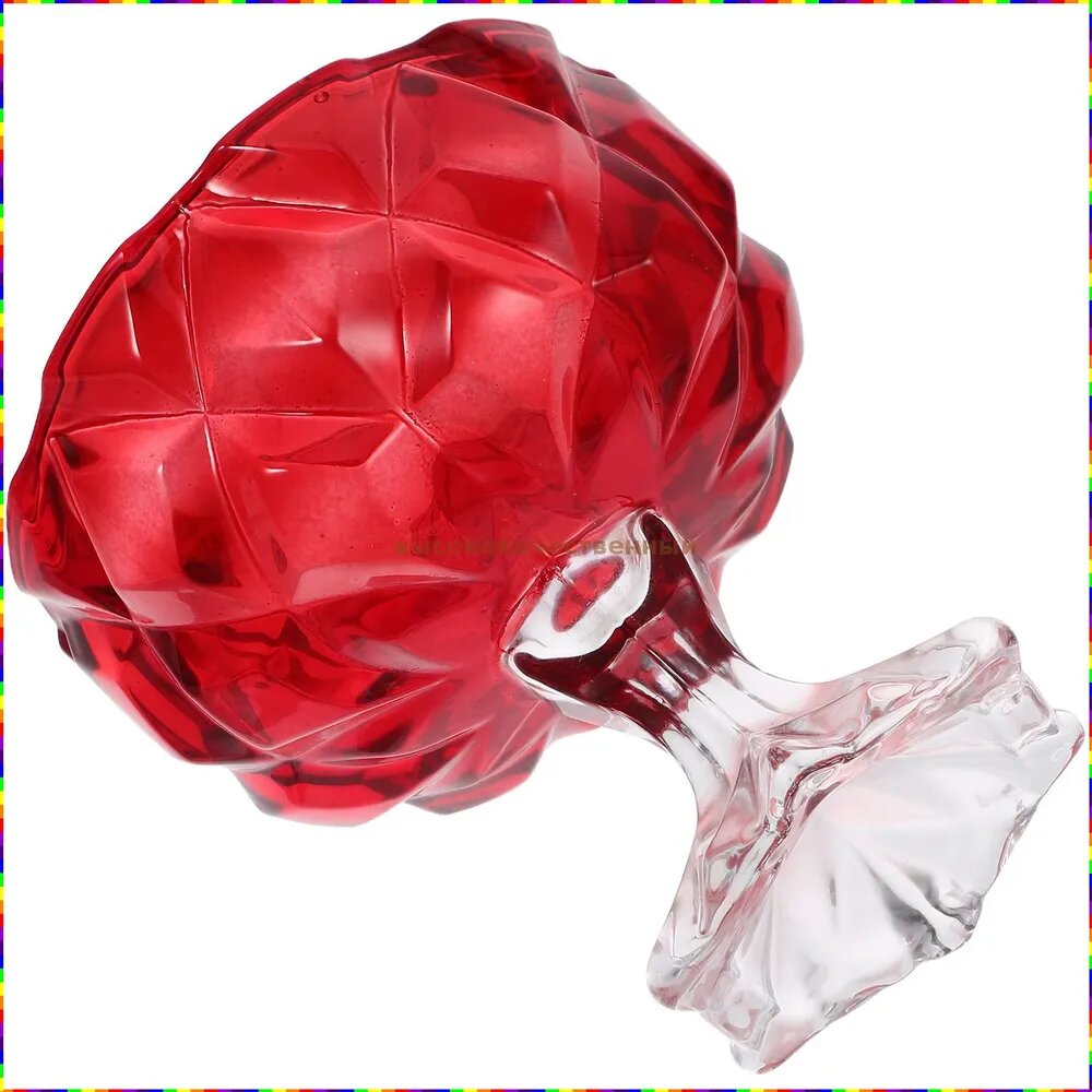 Креманка Red из стекла для десертов, мороженого и сандэ, элегантный ретро-дизайн