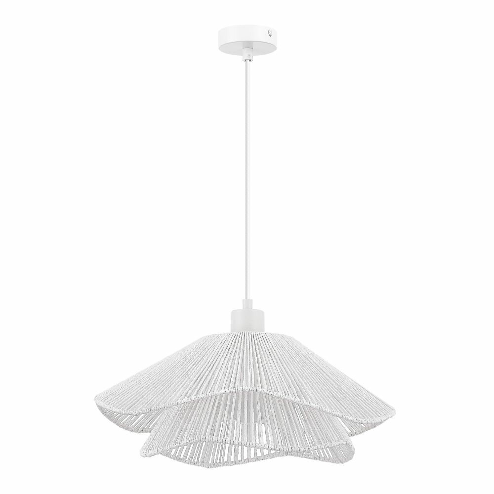 SLE6023-503-01 ST-Luce Светильник подвесной белый/белый E27 1*40W.