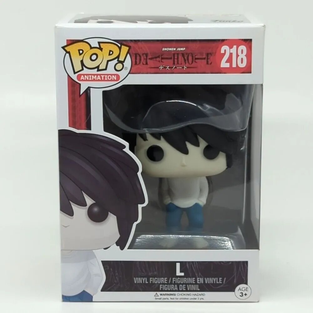 Funko Pop Игрушечный подарок Death Note L Vinyl Figure #218 — фото 1