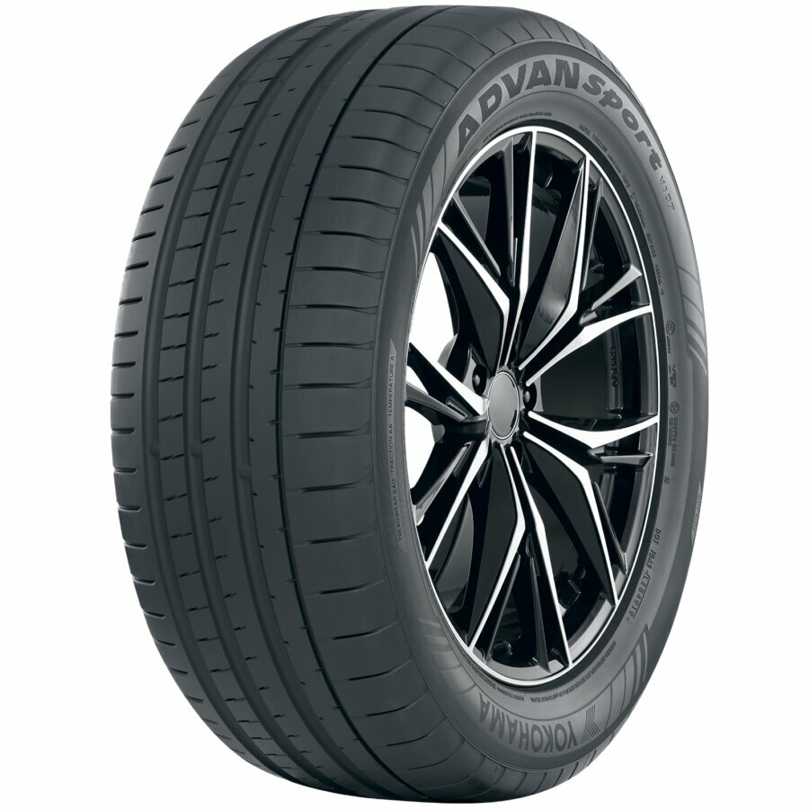 Шина Yokohama Advan Sport V107C, летняя, 285/45, RZR22, TL, 114Y, высота профиля 45 1 шт.