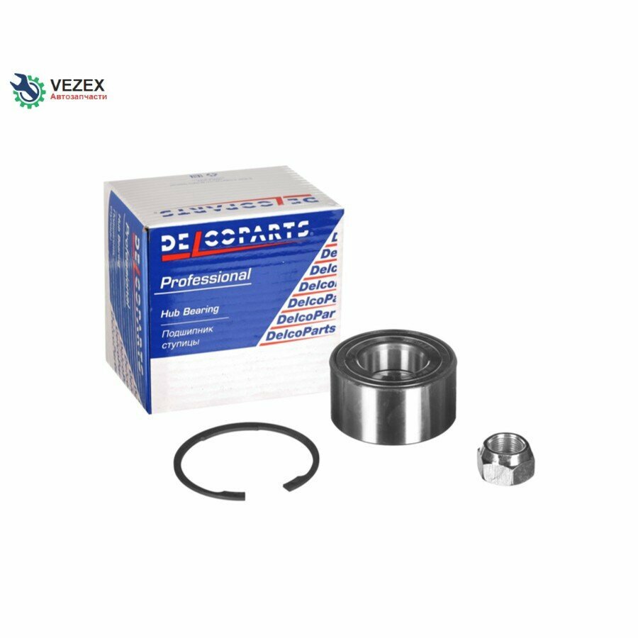DELCOPARTS 19381554 Подшипник ступицы передний без ABS
