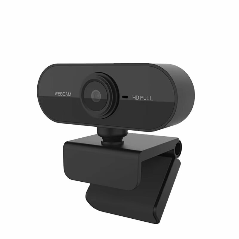 Mini Webcam with Microphone Laptop Desktop Computer USB Web Cam Camera for Live Broadcast Video Conference Work
