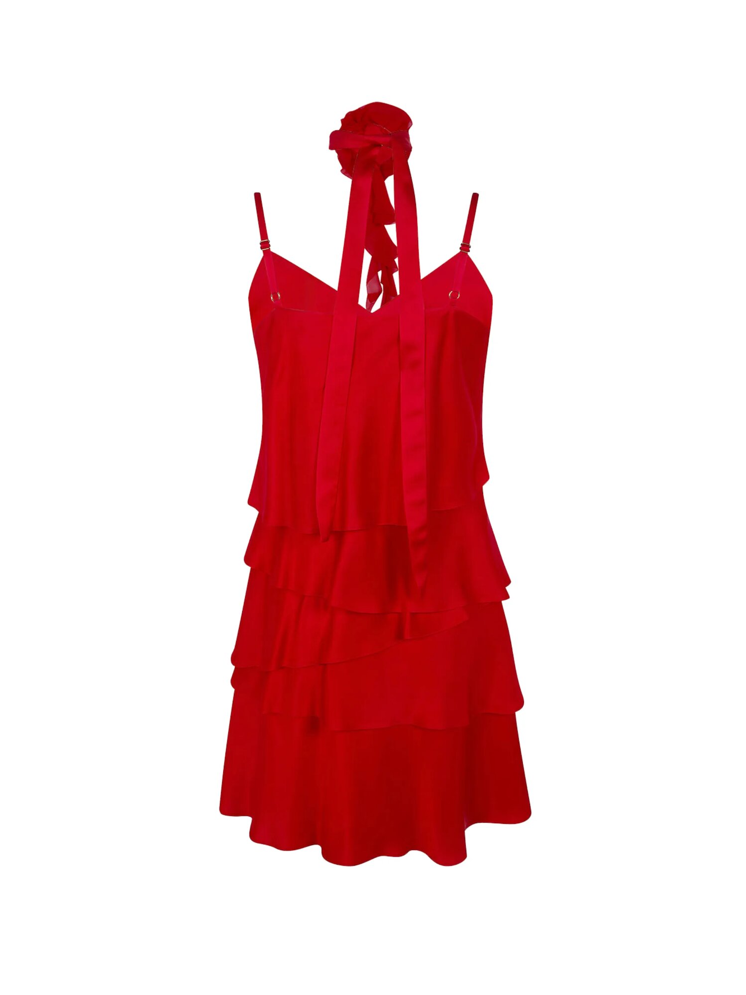 Платье Blugirl Tiered mini dress, размер 44, red — фото 1