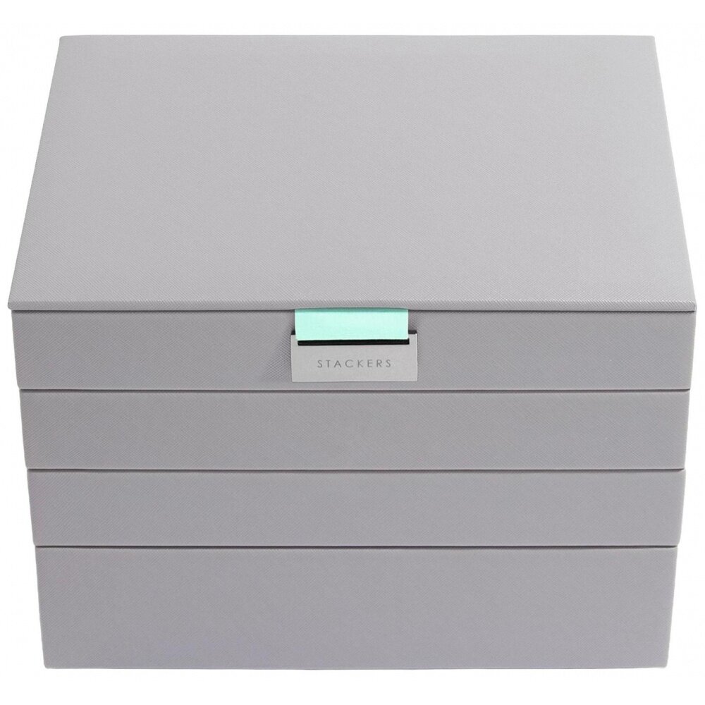 LC Designs 73392 Шкатулка для драгоценностей lc designs, 25х18х19.5 см, серая