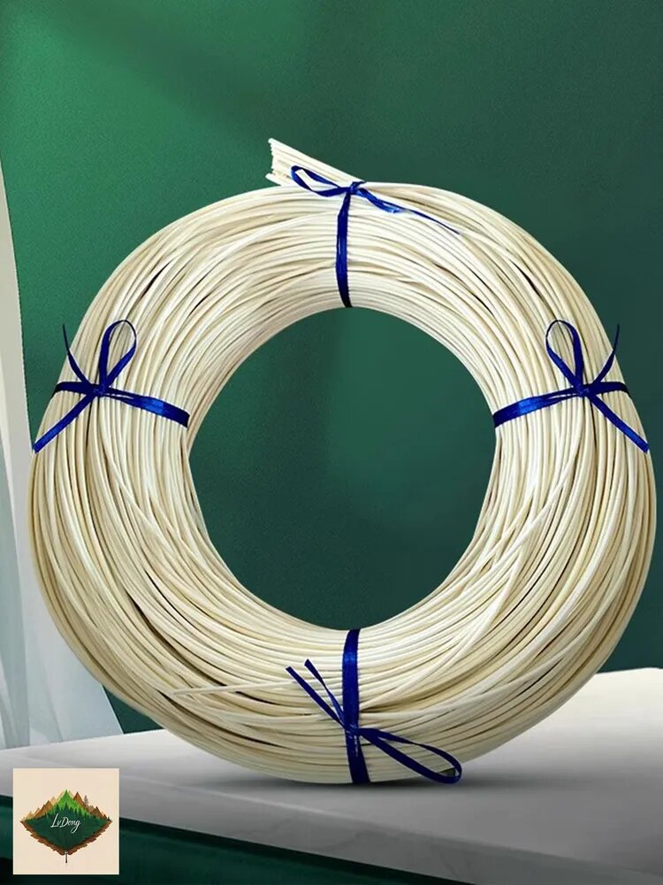 Ротанг для плетения 2mm бежевый для плетения ковриков, вазонов, салфеток, упаковка 250g