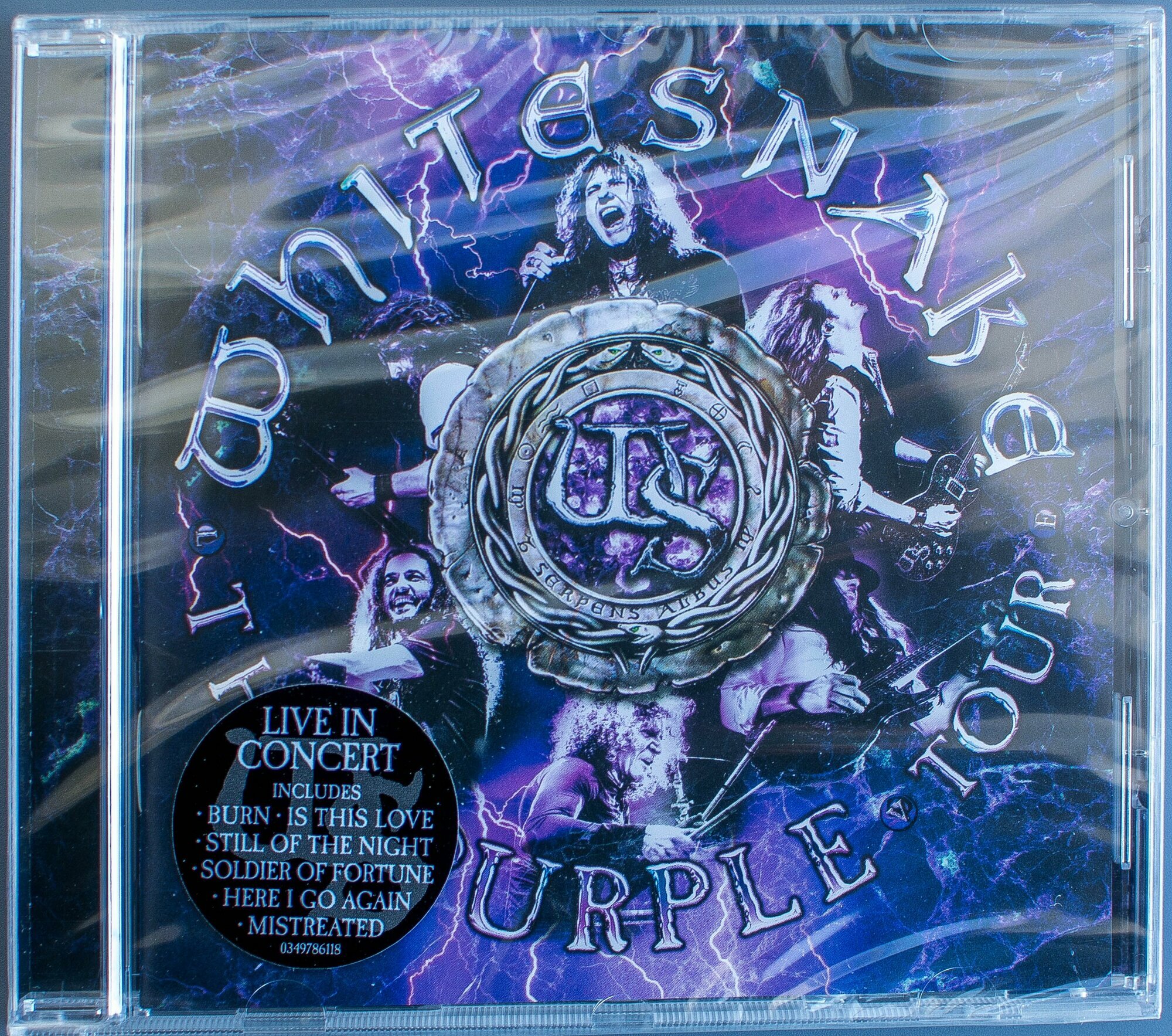 Whitesnake - The Purple Tour Live Аудио CD Лицензия