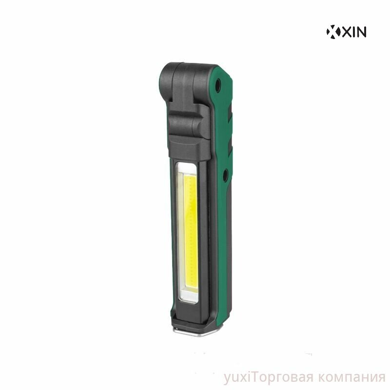 Фонарь ESEN107, аккумулятор USB-зарядка, складная конструкция