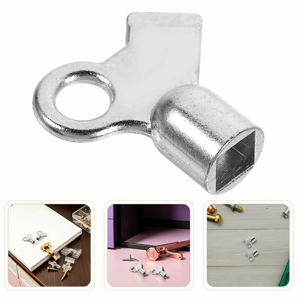 Универсальный набор серебристых ключей из цинкового сплава для вентиляции радиаторов 24 шт для домашнего отопления