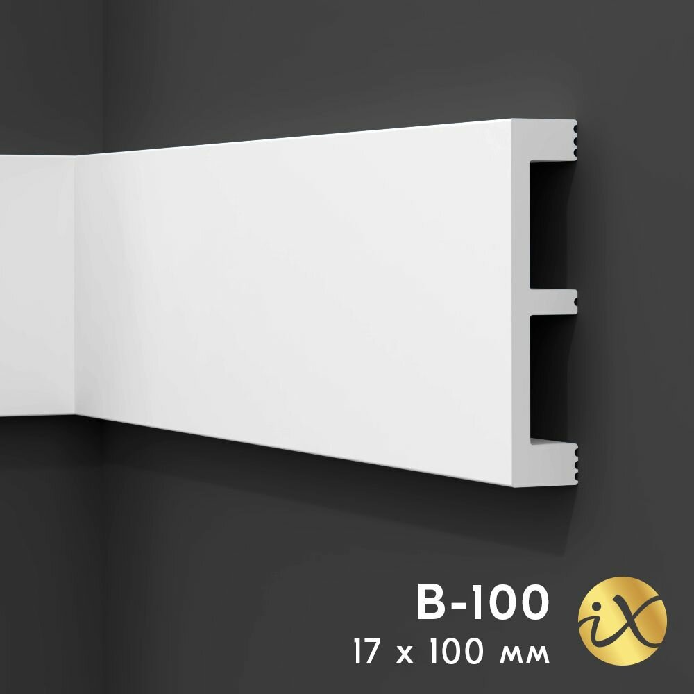 Рейка Из Ударопрочного Xps праймдекор B100 100/17
