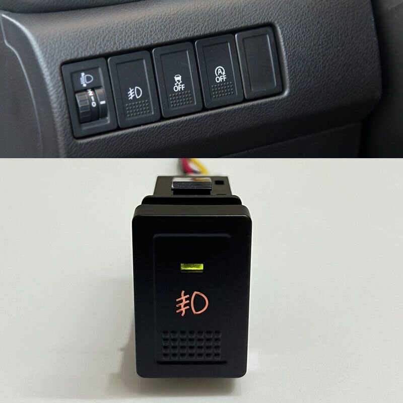 Выключатель передних противотуманных фар 12V с проводкой для Suzuki SX4/Swift/Alto/Grand Vitara 2006–2012