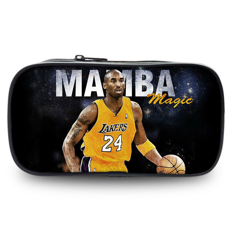 Allstar пенал большой объем на молнии с нейлоновым материалом для студентов и офиса розовый