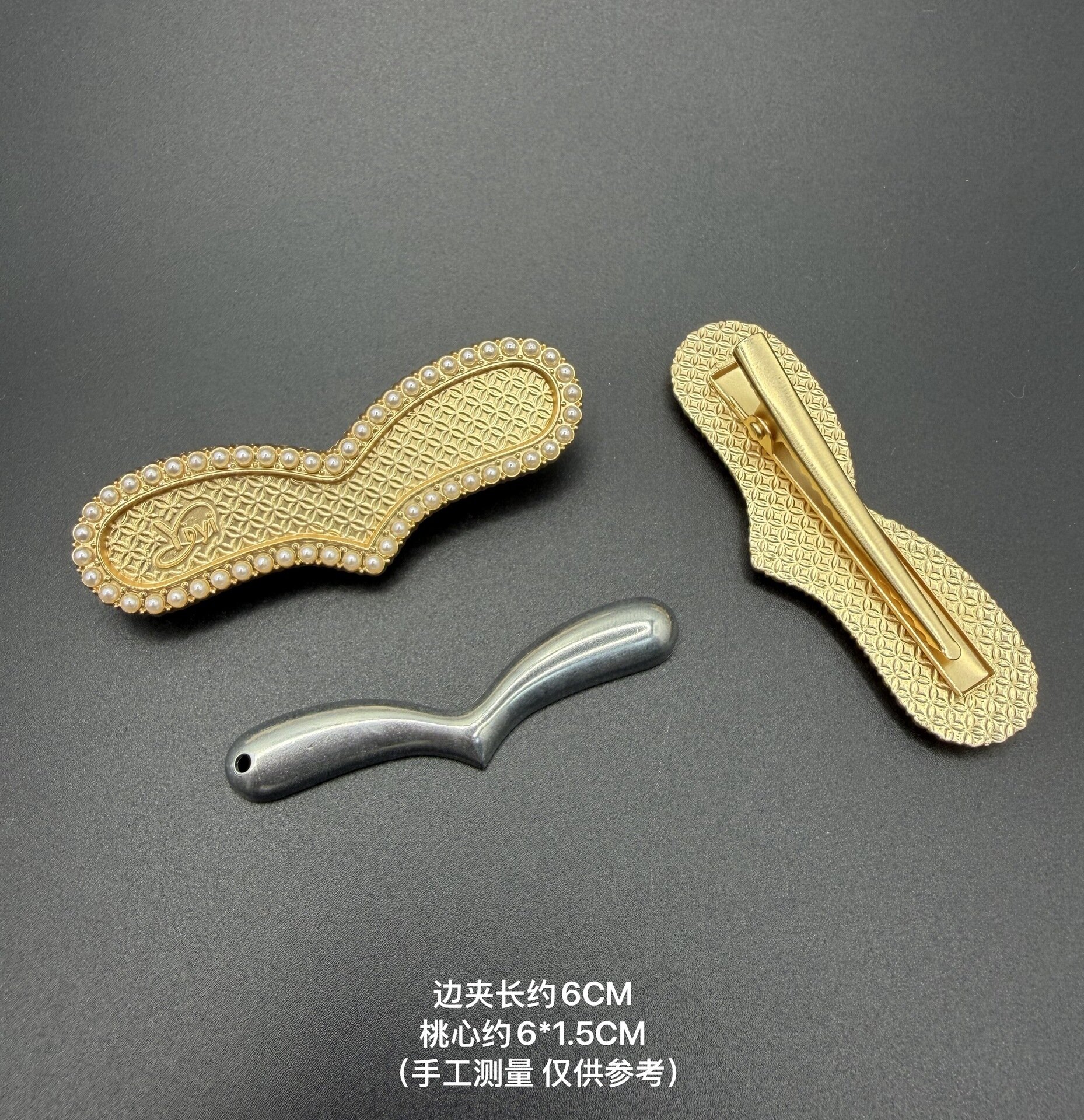 Основа для заколки из парчи Сун, заготовка с канавками, украшение филигранью и точечной росписью, накладка из парчи Сун, материалы для украшений для волос.