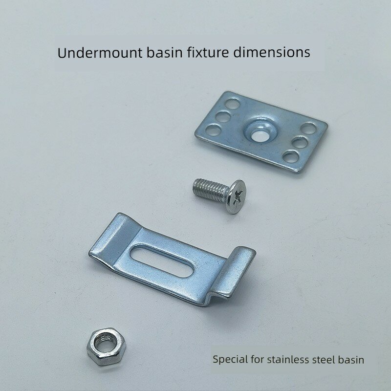 10 комплектов обычных гаек для нержавеющей раковины установка анти-смещение крепежные клипы крепление без сверления