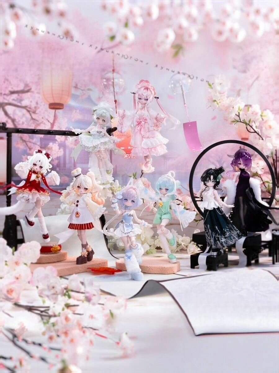 Кукла 1/8 BJD Minty Fortune Telling Spirit Series блайнд-боксA1