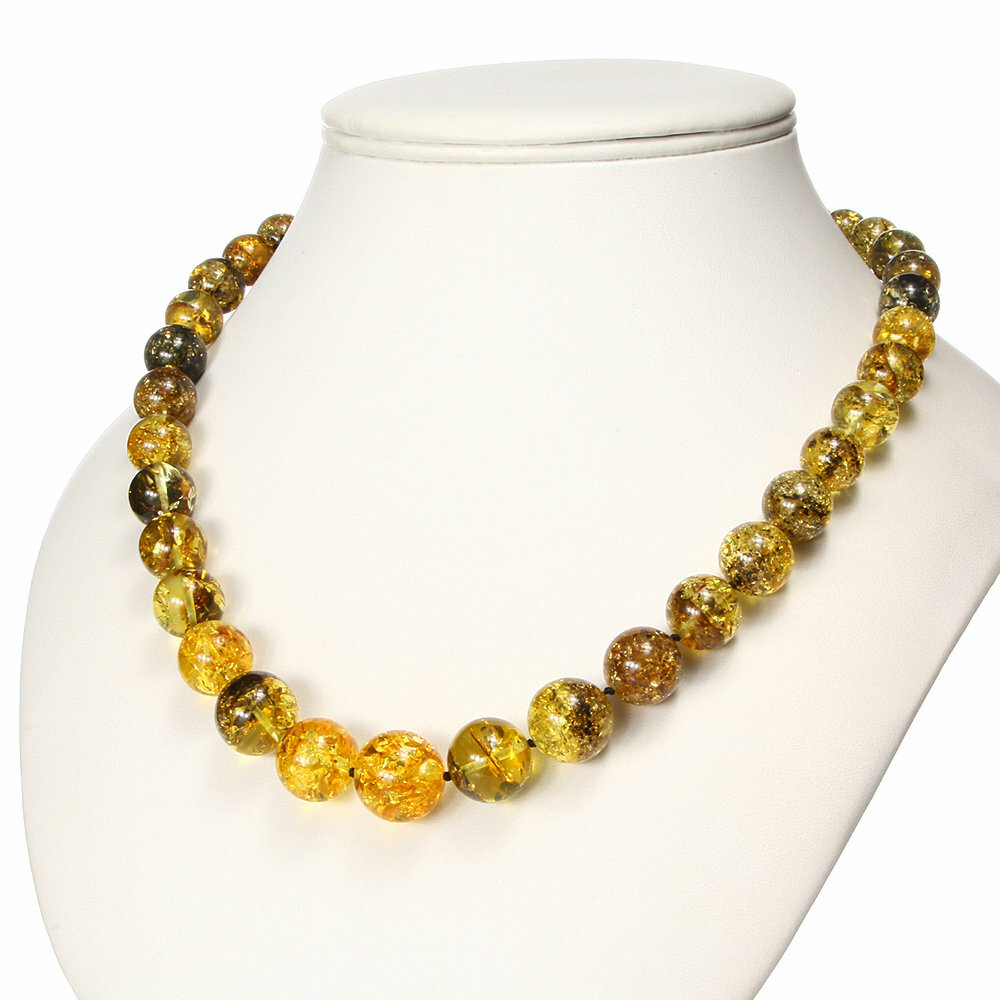 Бусы Amberprofi, янтарь