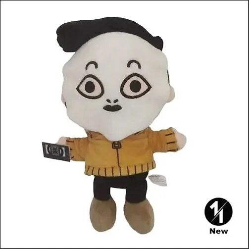 Мягкая игрушка Мраморные шершни Маски Marble Hornets Masky 22 см из хлопка