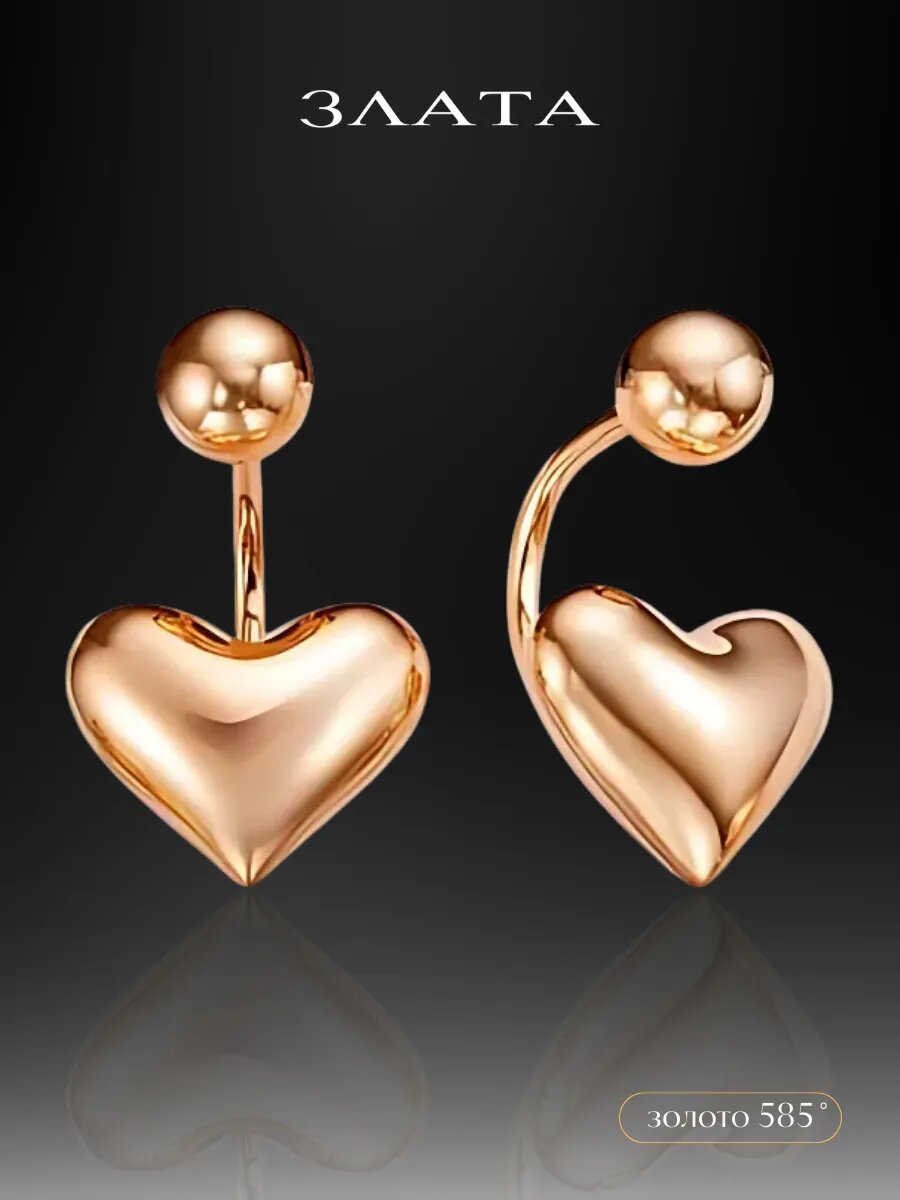 Серьги, 585 проба