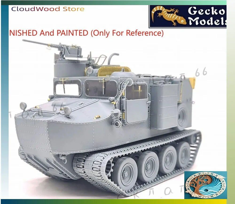 Gecko Models 35GM0102 1/35 Модель M76 OTTER Боевой автомобиль - амфибия (Нет модели солдат.)