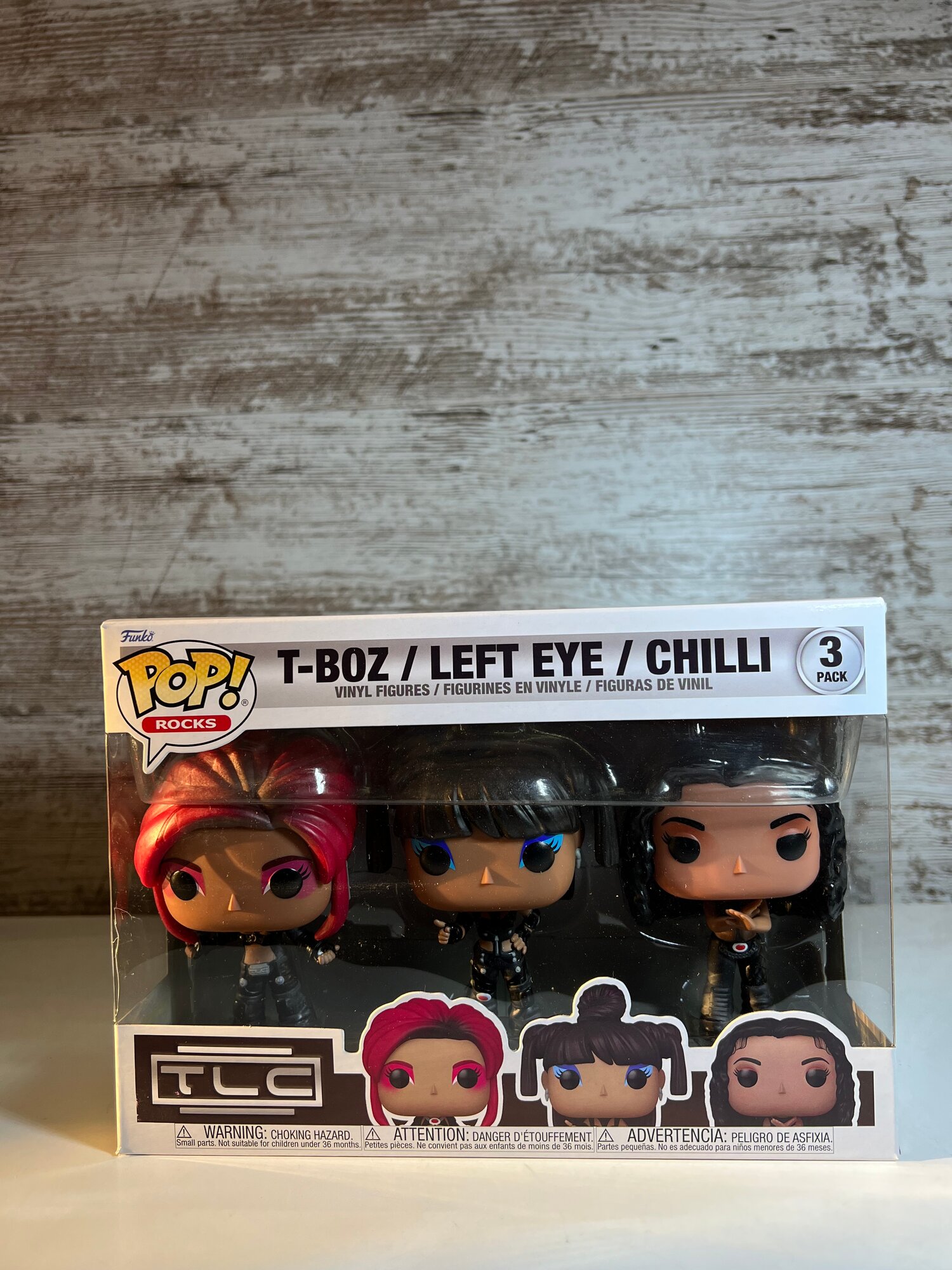 Набор фигурок Фанко TLC, T-Boz, Left eye, Chilli, по 10 см от Funko
