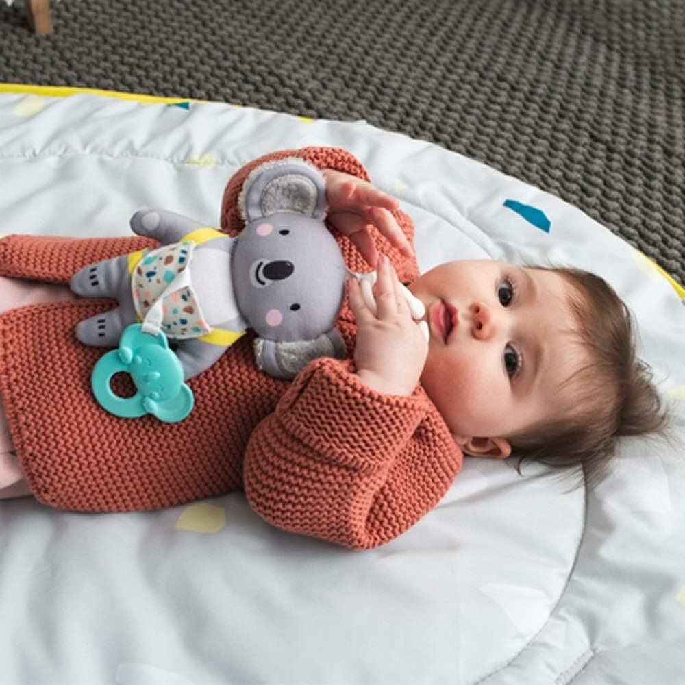 Прорезыватель Taf Toys "Коала" 12405, текстиль, от 0 мес, с прорезывателем