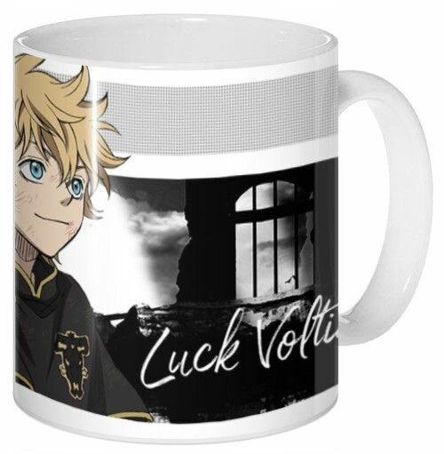 Кружка Чёрный Клевер (Black Clover)