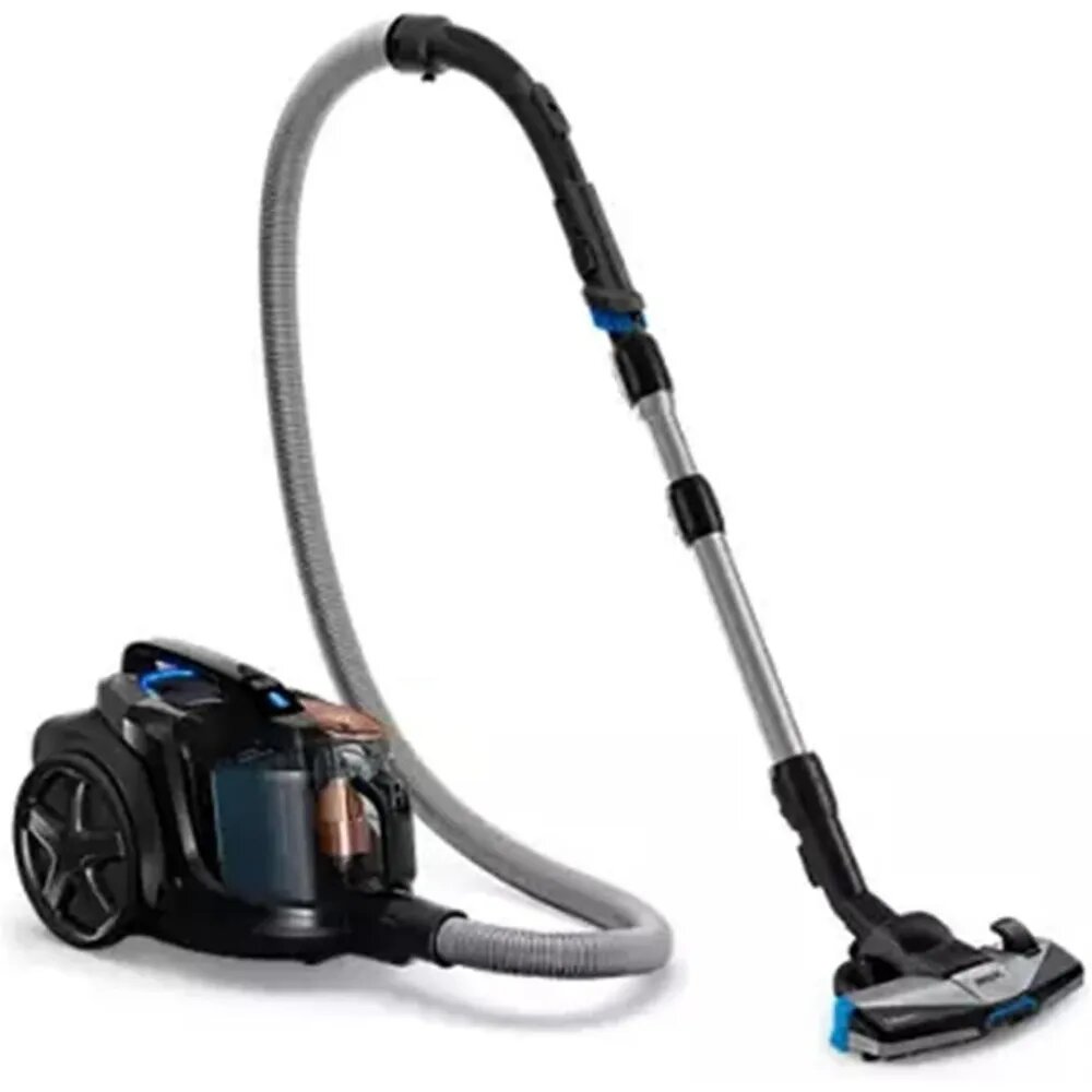 Philips Напольный пылесос Marathon Ultimate XB7150/07 900W Dust Bagless Vacuum Cleaner, черный матовый