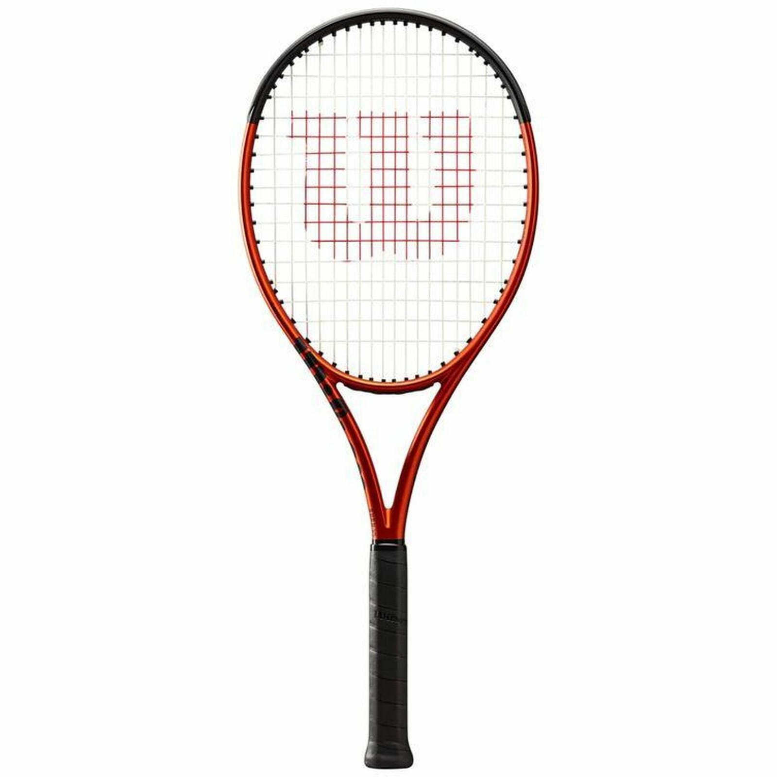 DECATHLON ракетка для большого тенниса Wilson Burn 100LS V5.0, оранжевый/черный, grip 1, 100 кв. дюймов, 280 г