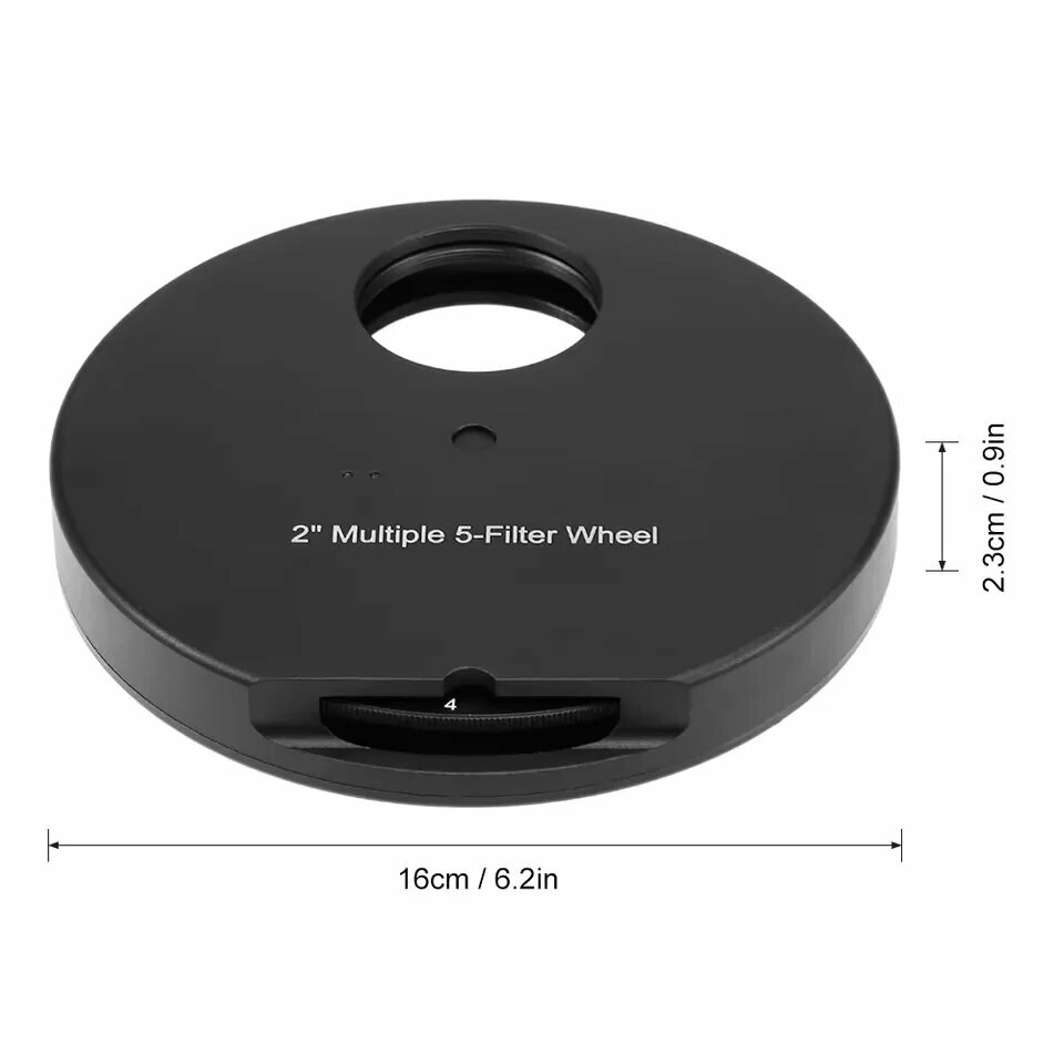 Фильтр-колесо для телескопа 2.0 inch, 5-фильтров