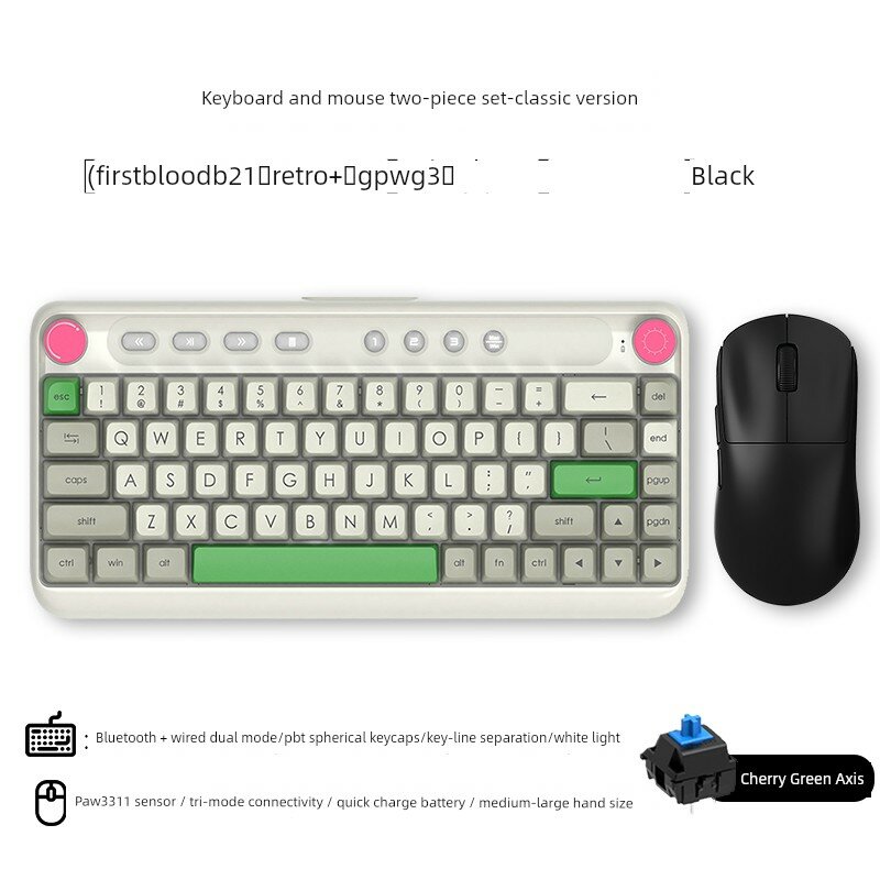 Игровая мышь GPW G3 первого поколения, беспроводная, трехрежимная, треугольная, модель CScf «Классическое издание»
