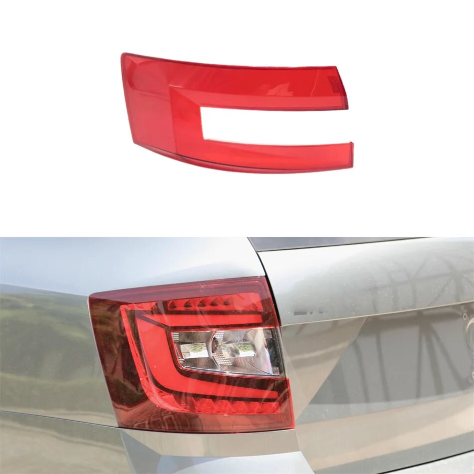 Задний габаритный фонарь Skoda Octavia 2018-2020, Left, красный
