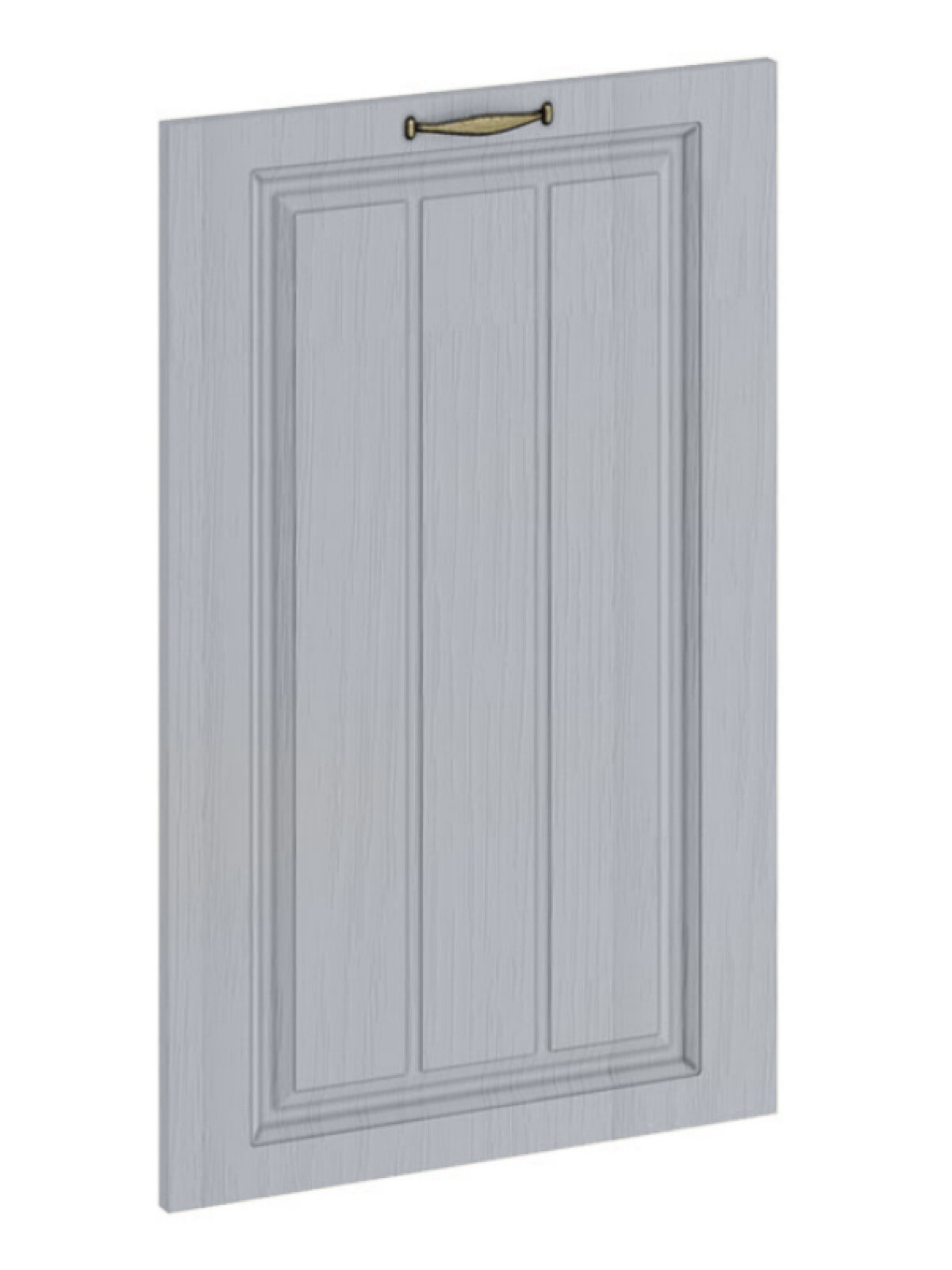 Фасад для посудомоечной машины 450 мм Ф-100 сталь (Мария) Huge Mebel. Ширина 2600. Кухонные фасады