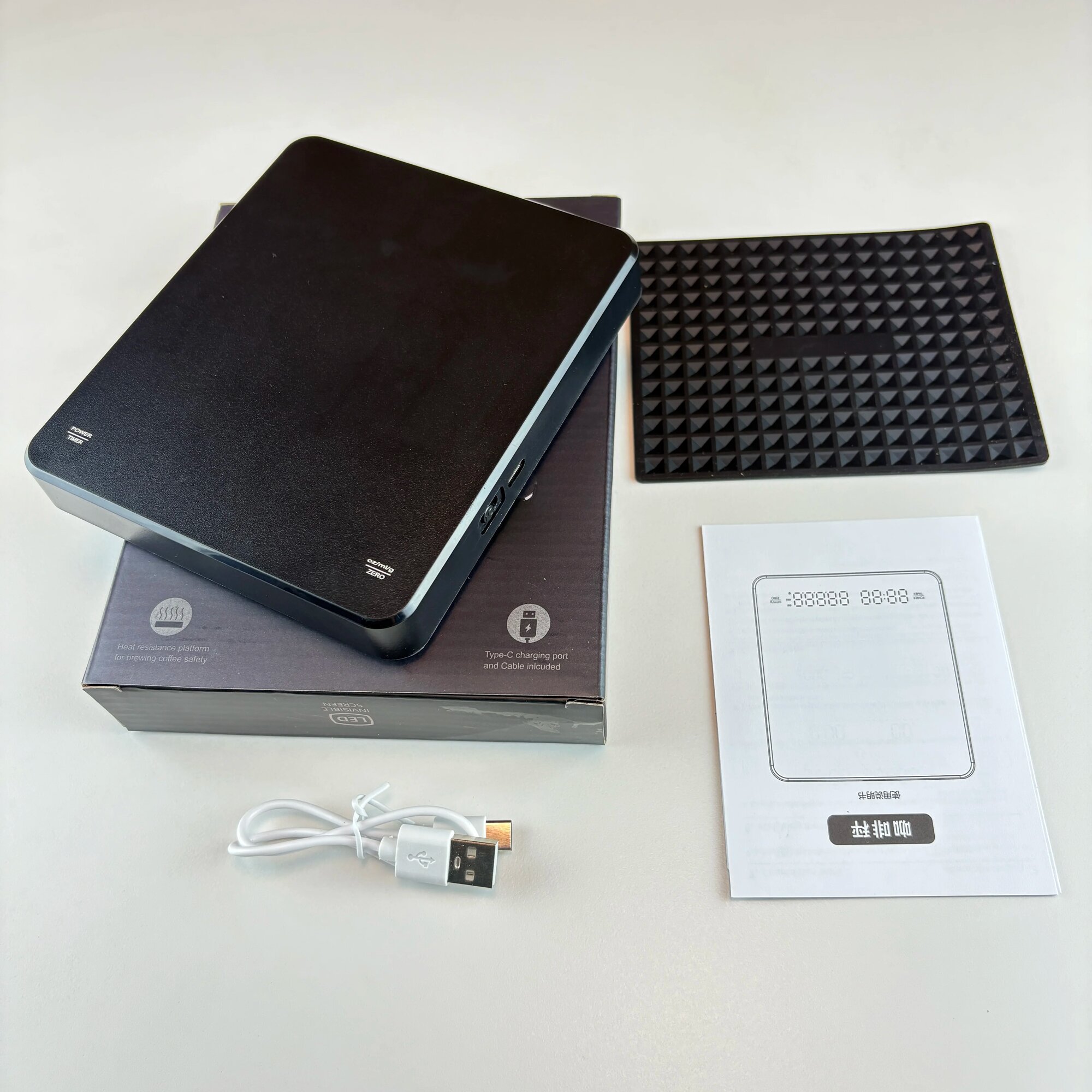 Портативный SSD 1ТБ, USB Charging Black B