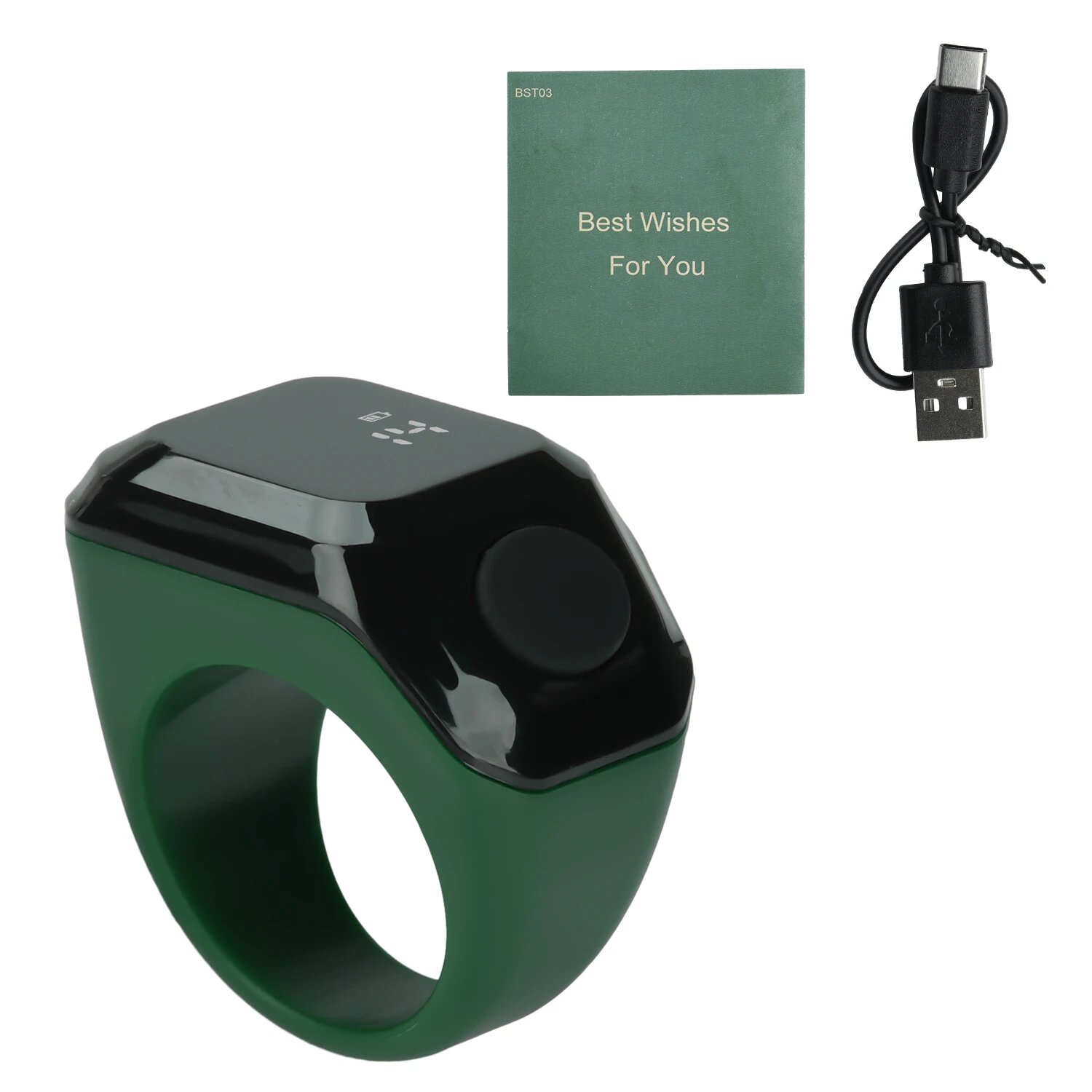 Bluetooth счетчик на палец Green