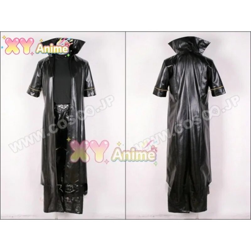 XY Anime Косплей плащ Togainu no Chi Shiki, черный, Size L