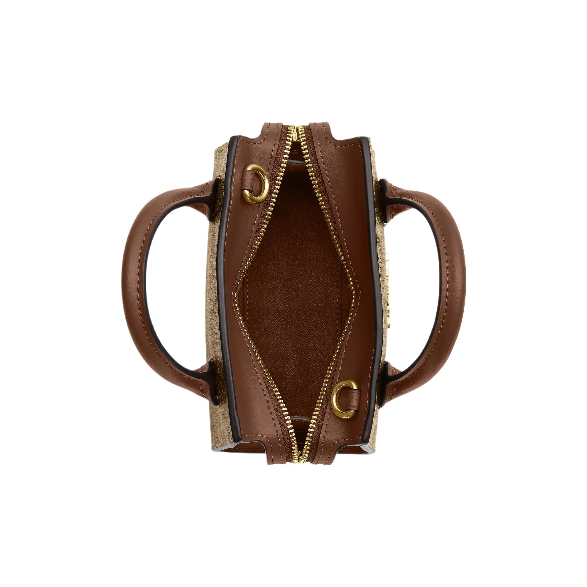 Сумка Coach Andrea, фактура тиснение, Khaki — фото 1