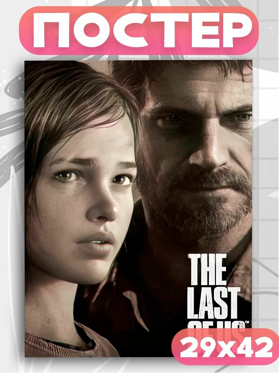 Постер на стену The last of us, , плакат 1шт, А3 размер.