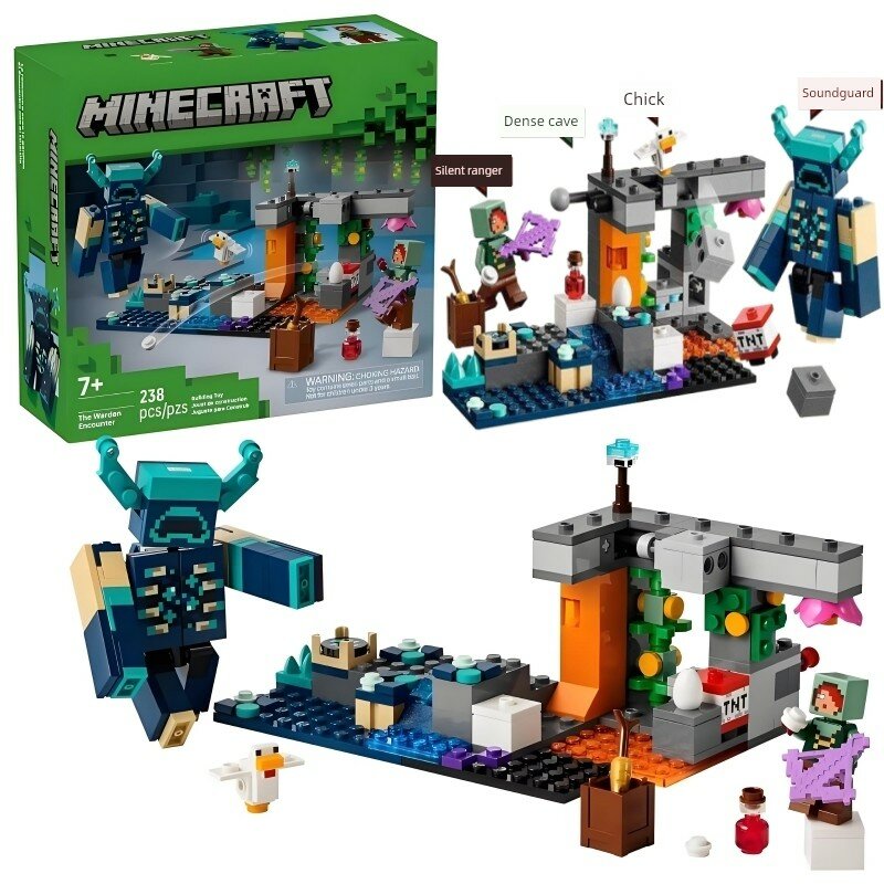 Конструктор LEGO Minecraft 21274 Версия с высокими кирпичами Бой Света Страж для детей