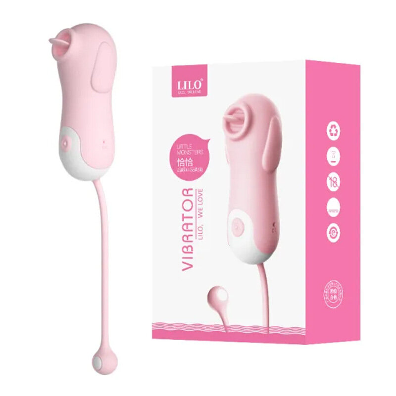 Медвежонок Лайл Лала, милый вибрирующий яйцо, вибратор с десятью скоростями, массажер для женщин, сильная вибрация, массажная палка, сексуальная игрушка для женщин