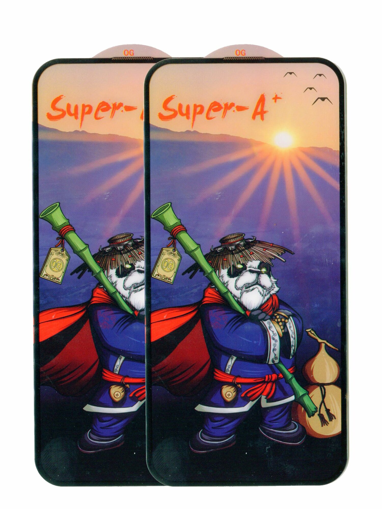 Защитное стекло для Apple IPhone 16 Plus, комплект 2 шт, 2.5D, полная наклейка, с черной рамкой