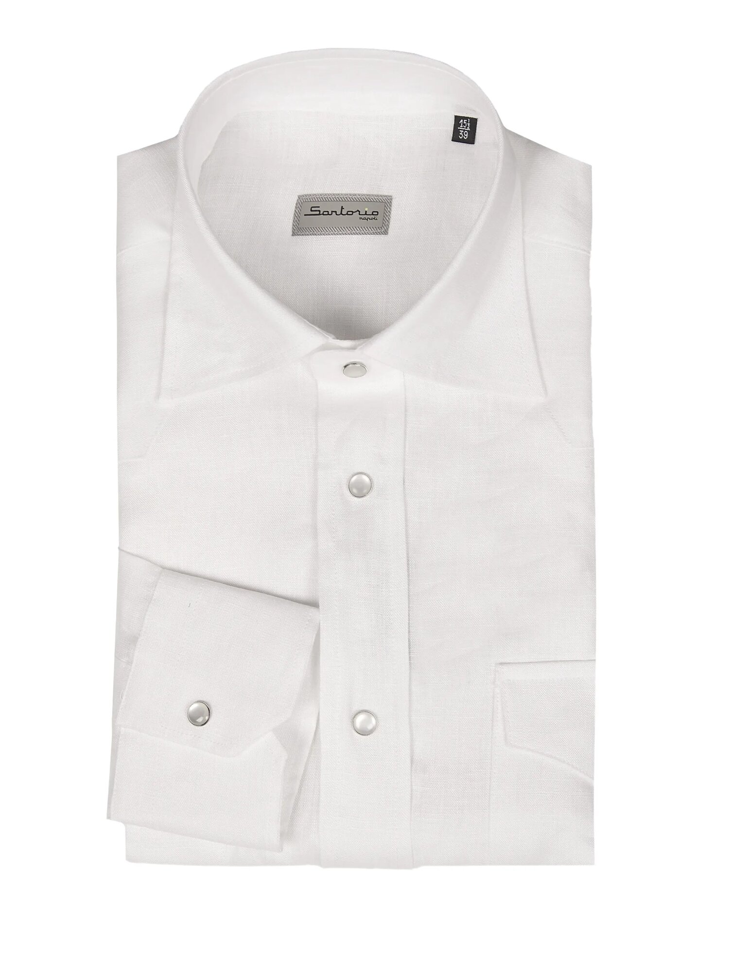 Рубашка Sartorio Buttoned shirt, размер XL, белый — фото 1