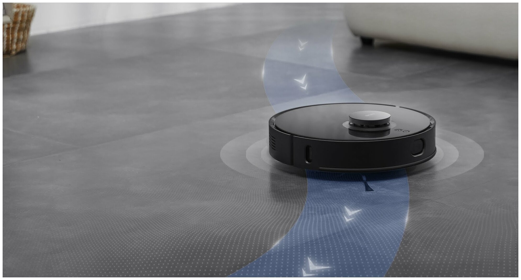 Робот-пылесос Xiaomi Mi Robot Vacuum S10T черный