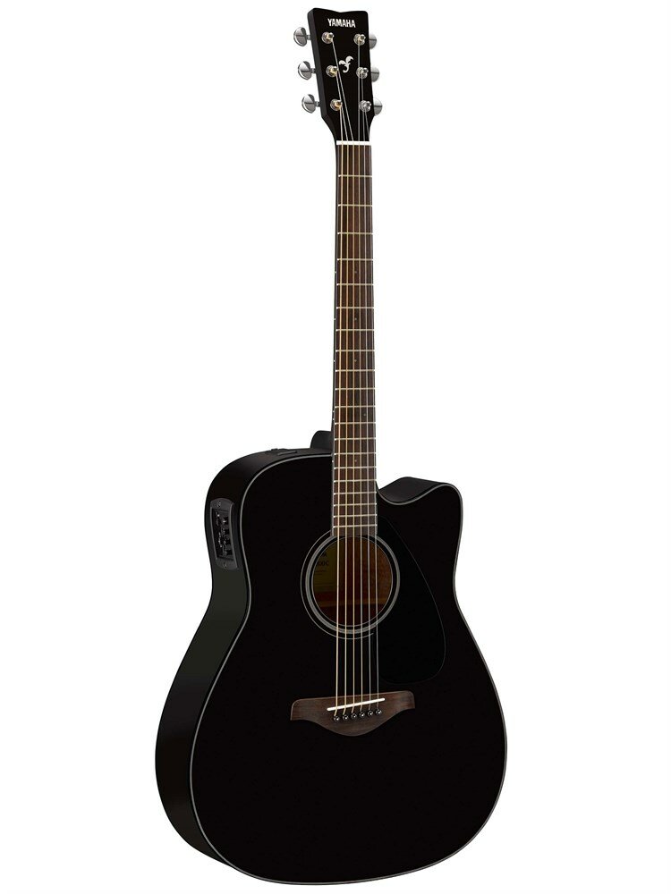 Электро-акустическая гитара YAMAHA FGX800C BLACK