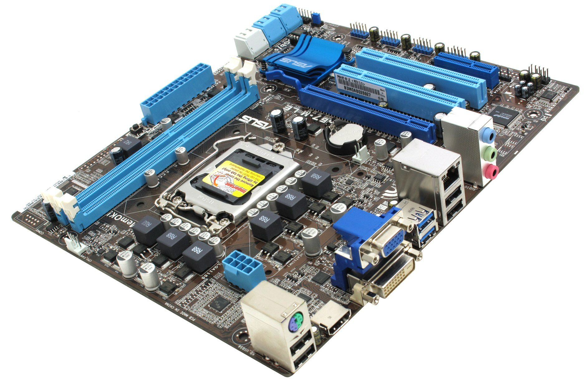 ASUS P8H67-M LE rev3.0 LGA1155 PCI-E+Dsub+DVI+HDMI+GbLAN SATA RAID MicroATX 2DDR3