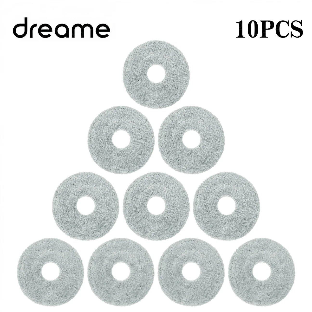 Запасные части для роботов-пылесосов Dreame X50 Ultra Белый, Mop-10PCS