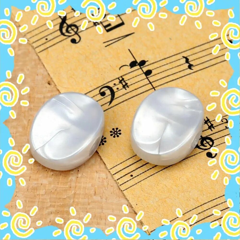 APWIKOGER Колки для акустической гитары белые 6 шт