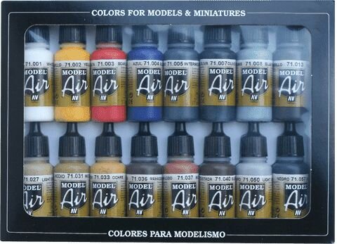 Набор красок 71178 Model Air - Basic Color Pack Paint set Vallejo 71178