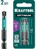 Биты KRAFTOOL OPTIMUM PZ/FL 1, 50 мм, 2 шт